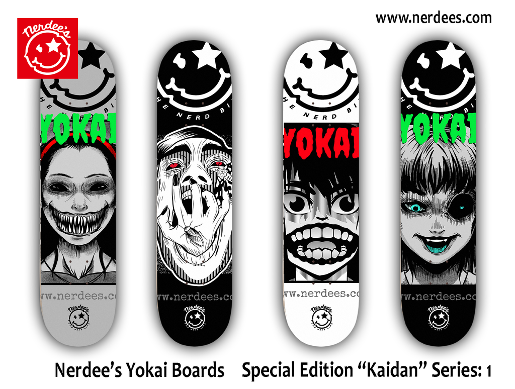 Nerdee's Skate Shop - Yokai (Design 04) - Kaidan Series (J-Horror/Japa